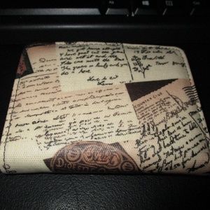 mundi | Bags | Postal Theme Rfid Mini Wallet By Mundi Nwt | Poshmark